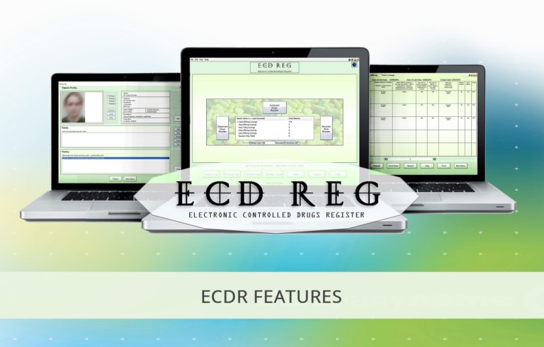 Ecd-Reg Features – Pharmacy Electronic Controlled Drugs Register